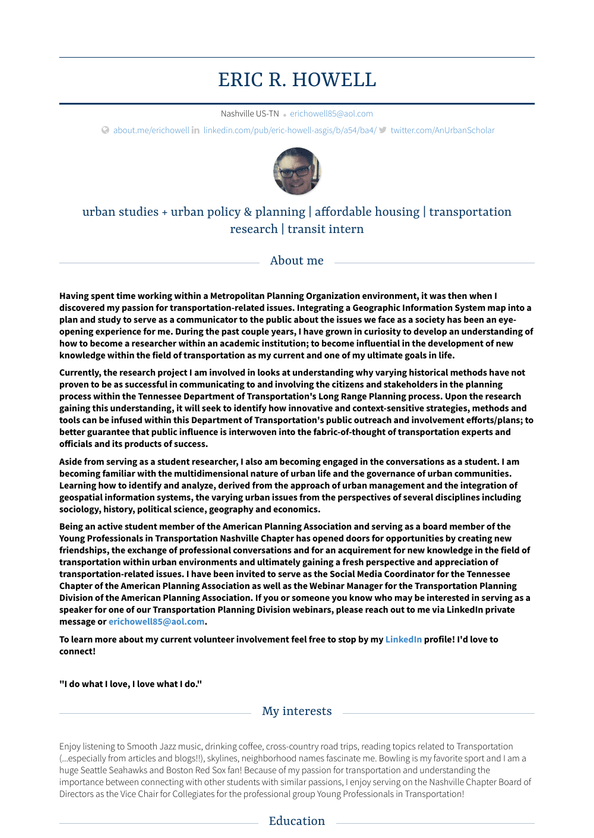 Undergraduate Research Assistant Resume Samples and Templates | VisualCV Undergraduate Research Assistant Resume Samples and Templates | VisualCV