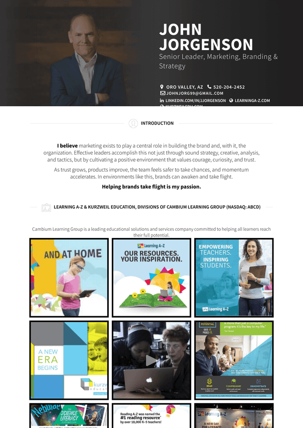 Vice President Marketing Resume Samples And Templates Visualcv